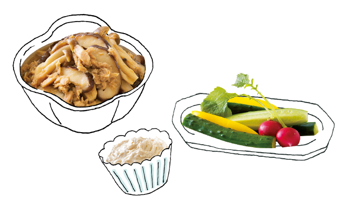 お魚が苦手でも食べやすい！ツナ缶で作る「ツナときのこの甘辛煮」「ツナチーズディップフレッシュ野菜」のレシピ | kodomoe（コドモエ）—「親子時間」を楽しむ子育て情報が満載！